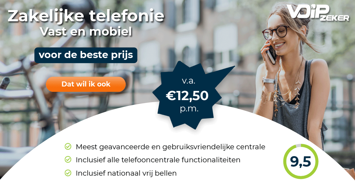 Vaste telefonie pakketten tariefvergelijking vaste telefonie - VOIPZeker